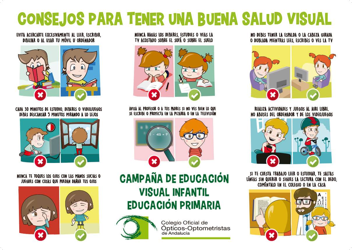 CONSEJOS para una buena SALUD VISUAL – Yupita
